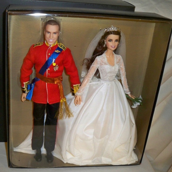 Mattel | Other | Rare Limited Edition Prince William And Kate Barbie ...